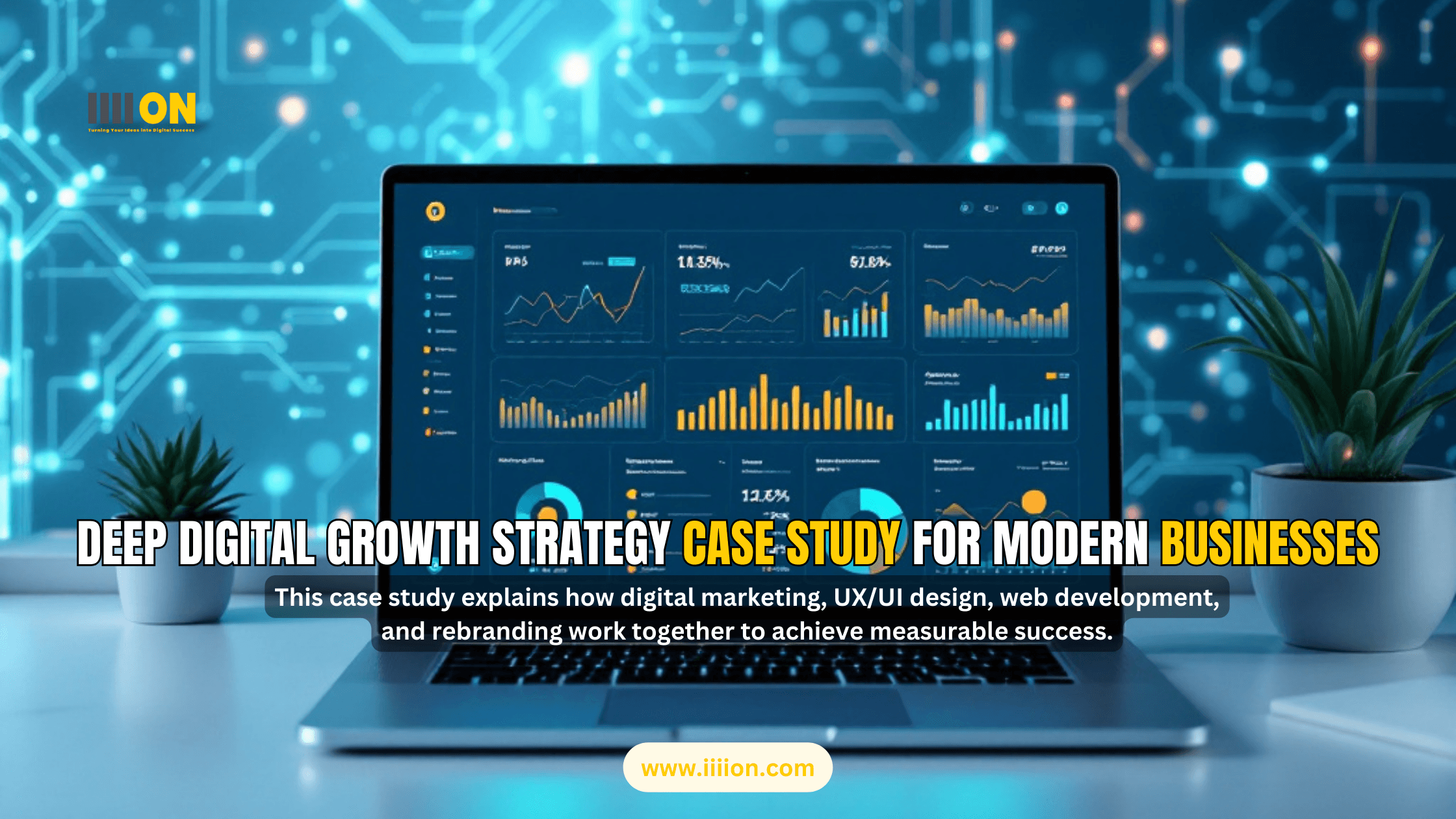 Deep Digital Growth Strategy Case Study for Modern Businesses - IIIION